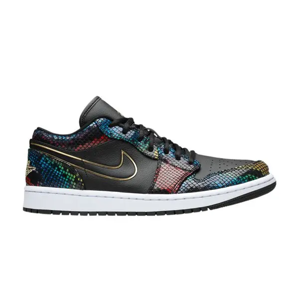 JORDAN 1 Low Multi Snakeskin
