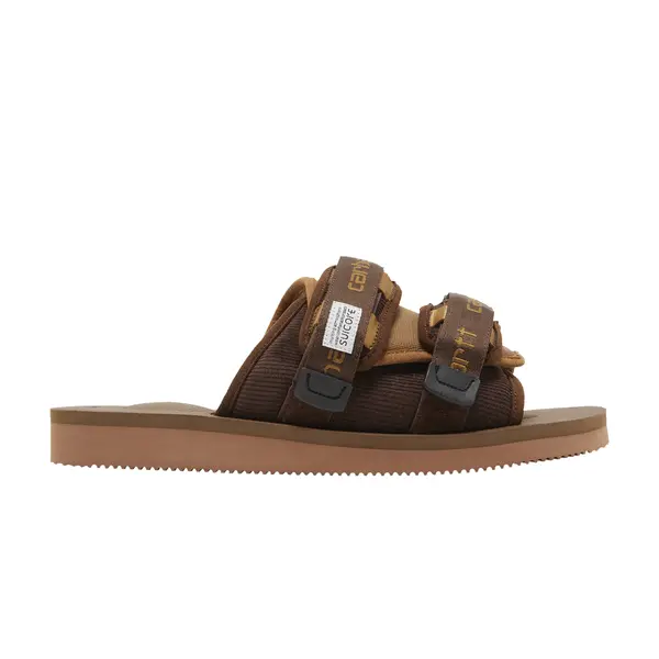 Suicoke Carhartt Wip X Depa-2cab Sandals - Brown | Editorialist display picture 1