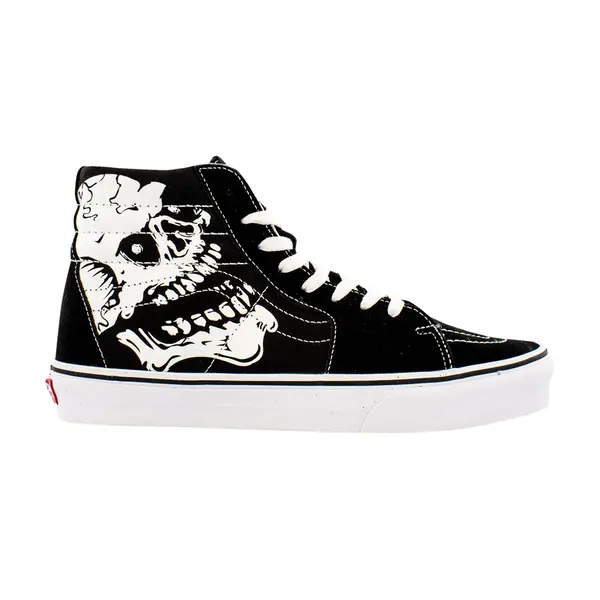 VANS Sk8-hi 'tm Glow Skulls' Sneakers - Black