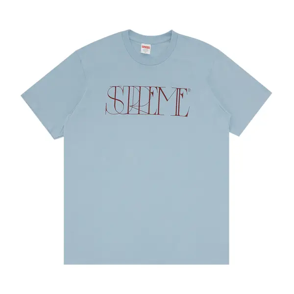 Supreme Trademark Tee 'dusty - Blue