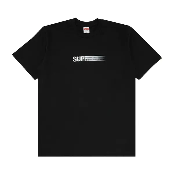 Supreme Motion Logo Tee - Black