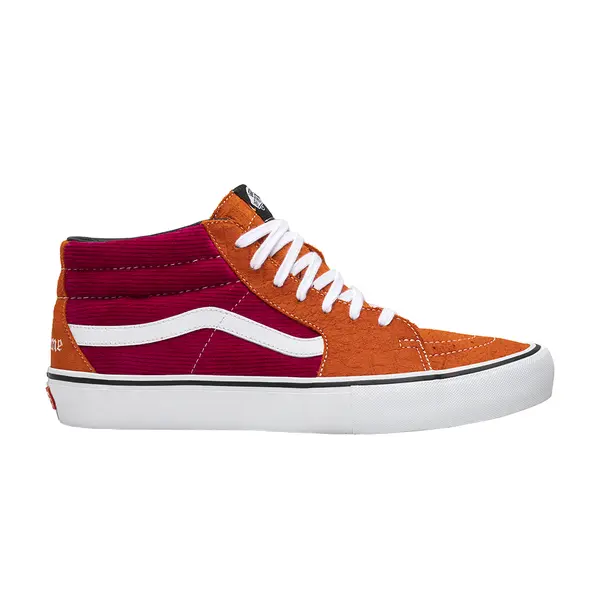 VANS Supreme X Sk8 Mid Pro 'corduroy Croc
