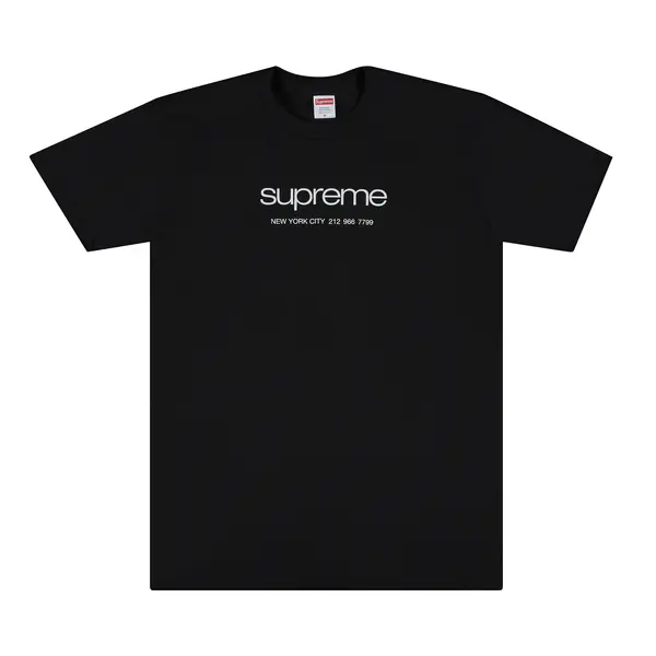 Supreme Shop Tee - Black