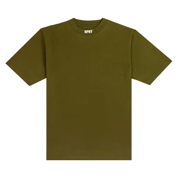Heron Preston Hpny Emb Ss Tee 'dark Olive/white - Green