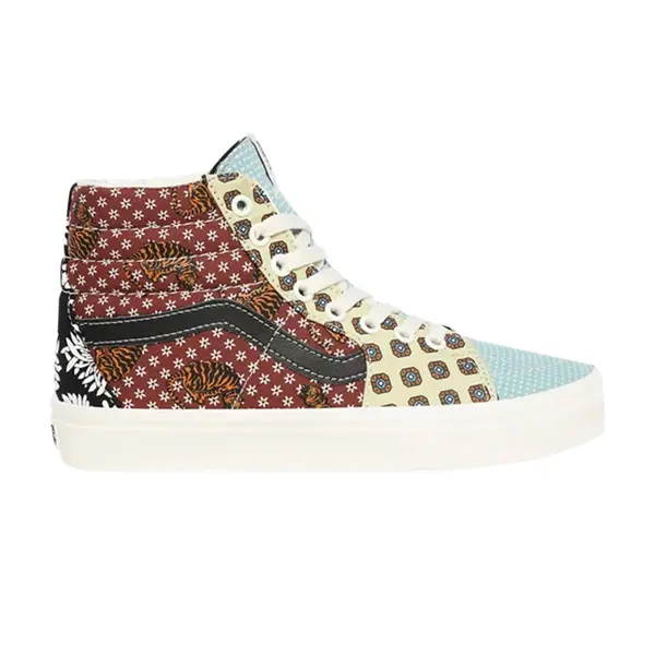 VANS Sk8-hi Tiger Patchwork High-top Sneakers - Black