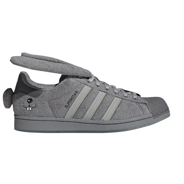 Adidas Melting Sadness X Superstar Bunny Sneakers - Grey