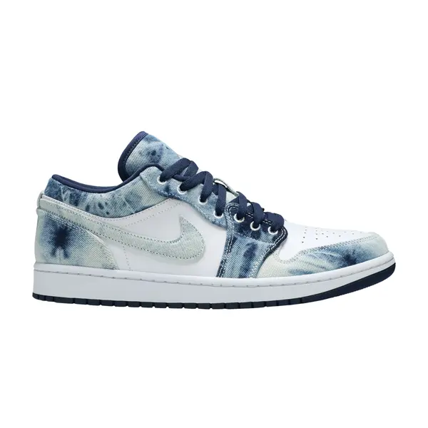 JORDAN 1 Low Se 'washed Denim' Sneakers - Blue