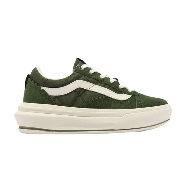 VANS Old Skool Overt Plus Comfycush Cozy Camper Sneakers - Green