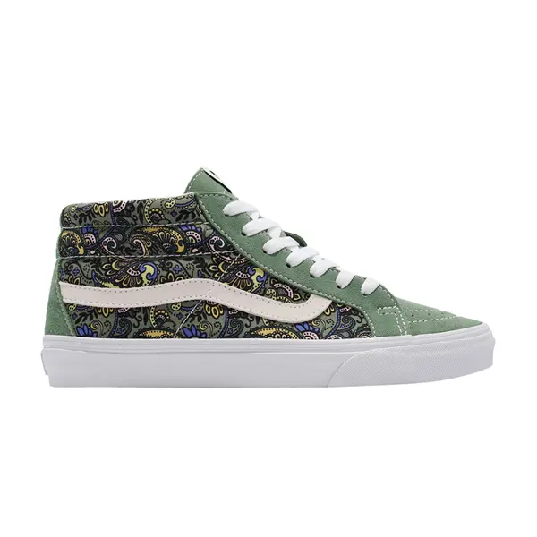 VANS Sk8-mid Reissue Paisley Hedge - Green