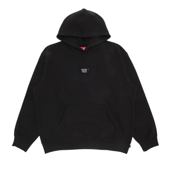 Supreme World Famous Micro Hooded Sweatshirt - Black