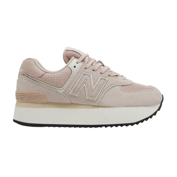 NEW BALANCE 574+ Lace-up Sneakers - Pink