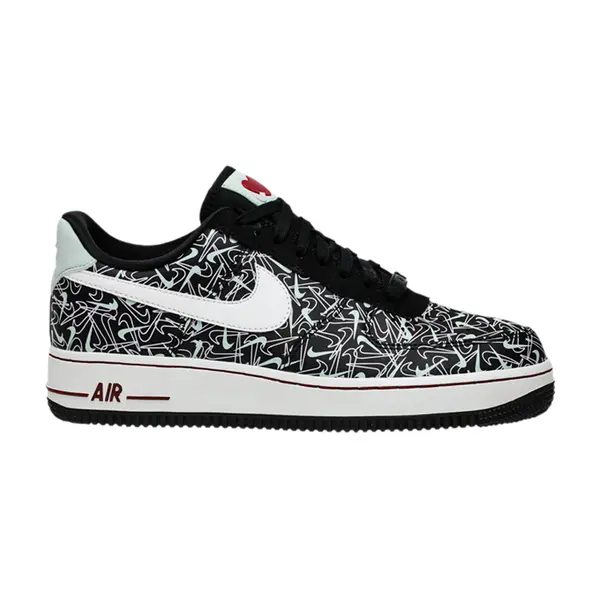 Nike Air Force 1 '07 Low Se 'valentine's Day' Sneakers - Black