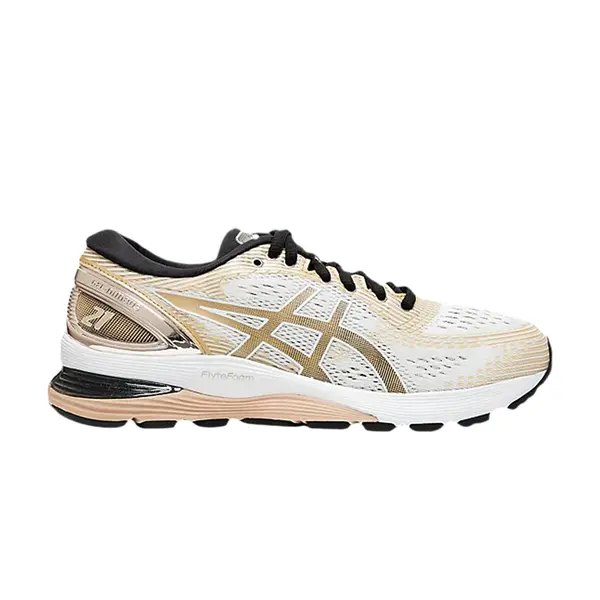 Asics Gel Nimbus 21 Platinum Sneakers - White