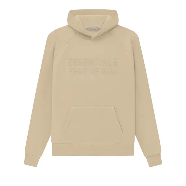 Fear Of God Fleece-back Cotton-blend Hoodie - Tan