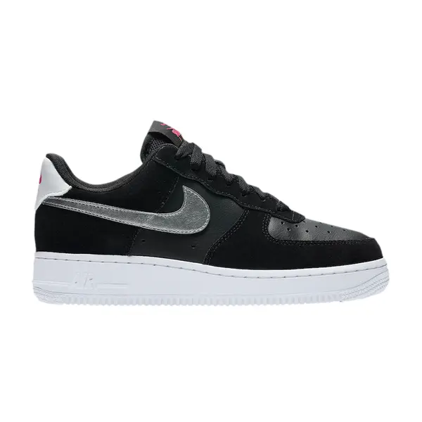 Nike Air Force 1 '07 Metallic Sneakers - Black
