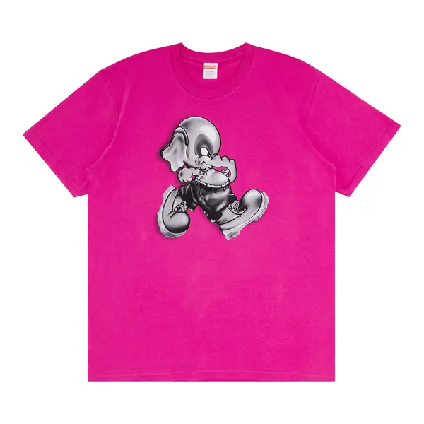 Supreme Elephant Tee 'magenta - Pink