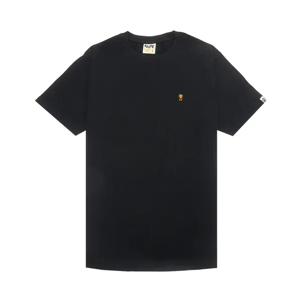 A BATHING APE Baby Milo One Point Tee - Black