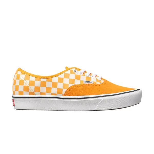VANS Comfycush Authentic 'checker Zinnia - Orange