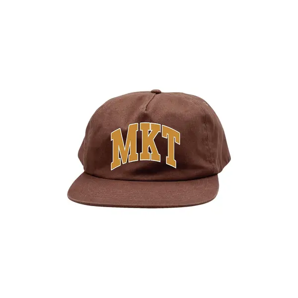 MARKET Arc 5 Panel Cap - Brown