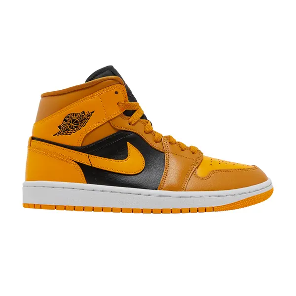 JORDAN 1 Mid 'chutney' Sneakers - Gold