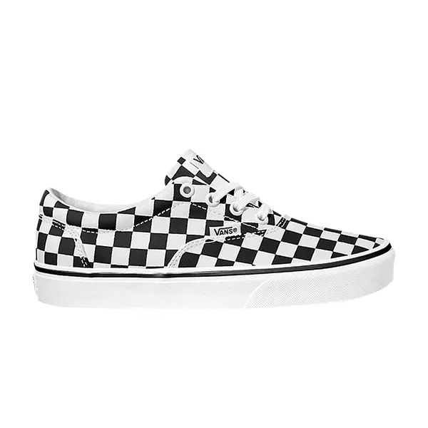 VANS Doheny Checkerboard Sneakers - Black