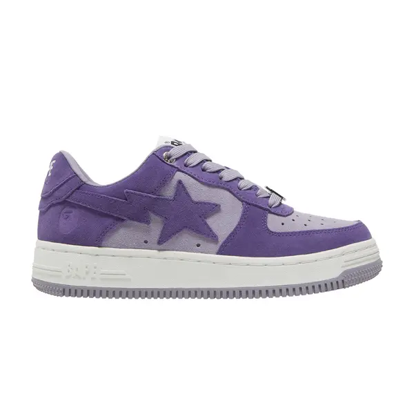 A BATHING APE Wmns Bapesta #3 L - Purple