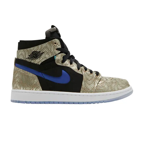 JORDAN 1 Zoom Comfort Laser Sneakers - Gold