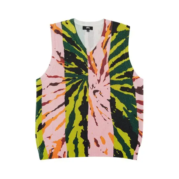StÜssy Printed Sweater Vest - Multicolor