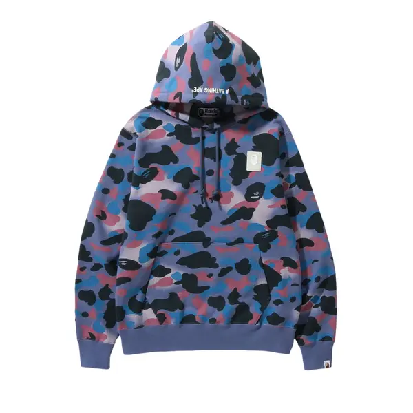 A BATHING APE Grid Camo Pullover Hoodie