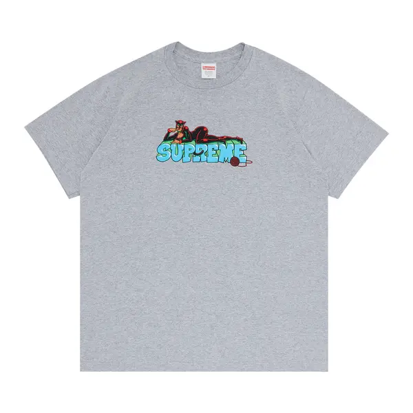 Supreme Catwoman Tee 'heather - Grey