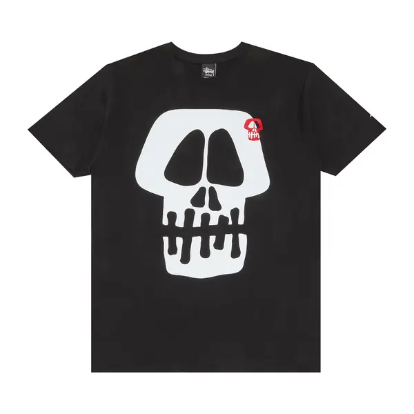 StÜssy Jumbo Skull Tee - Black