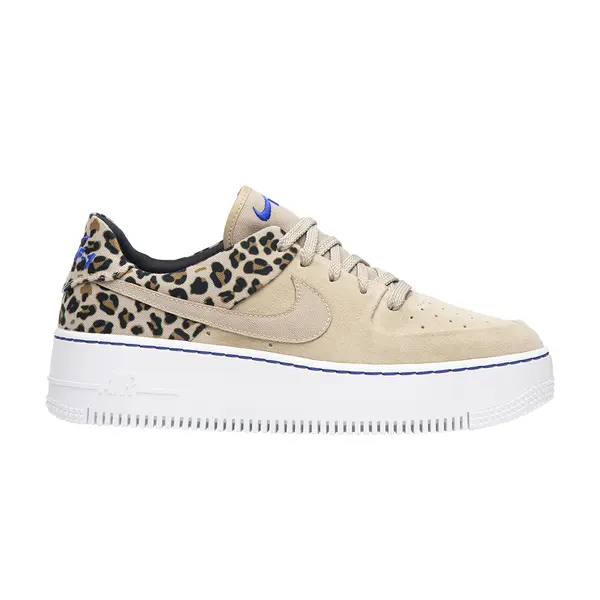 Nike Force 1 Sage Low Premium 'leopard' Sneakers - Tan