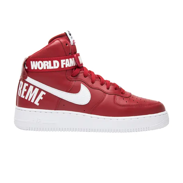 Nike X Supreme Air Force 1 High Sp Sneakers - Red