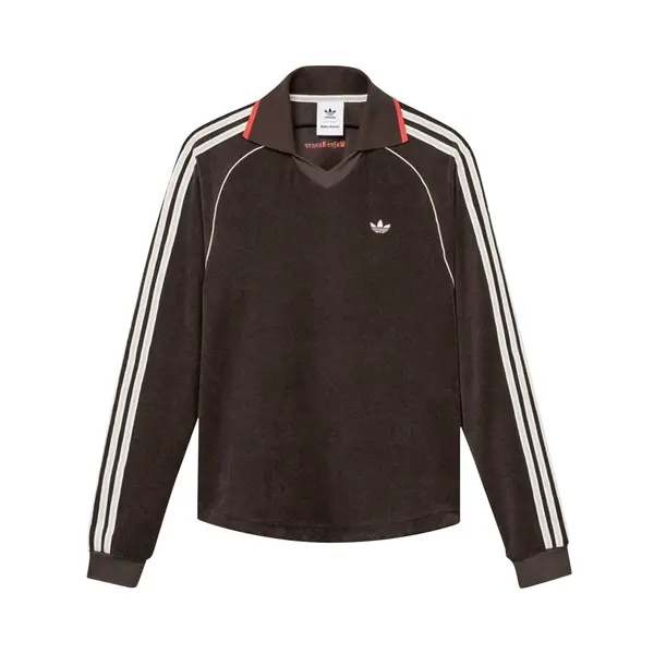 Adidas X Wales Bonner Long Sleeve Towel Shirt - Brown | Editorialist