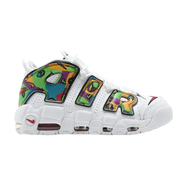 Nike Air More Uptempo ‘peace, Love, Basketball - White