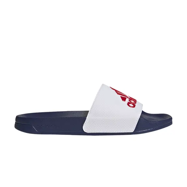 Adidas Adilette Shower Slides - White