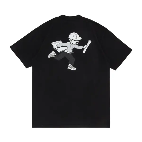 PAPERBOY Classic T-shirt - Black