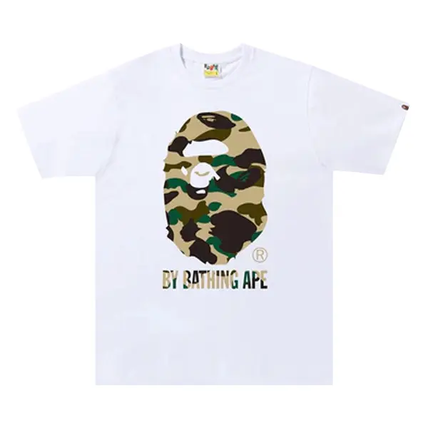 A BATHING APE 1st Camo Bathing Ape Tee - White