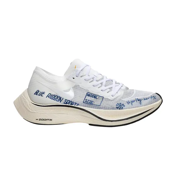 Nike Zoomx Vaporfly Next% 'blue Ribbon Sports' Sneaker - White