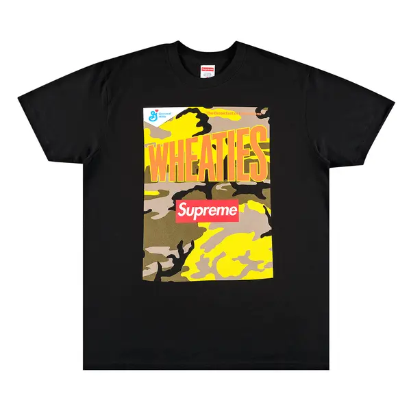 Supreme X Wheaties Tee - Black