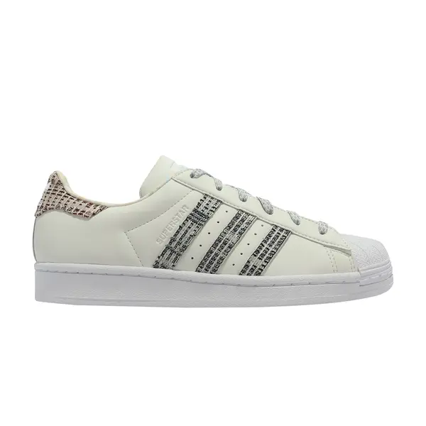 adidas gazelle silver green womens Adidas Unisex Superstar Supermodified Core Black / Core Black / Matte  Silver Low Top Sneakers main image 1