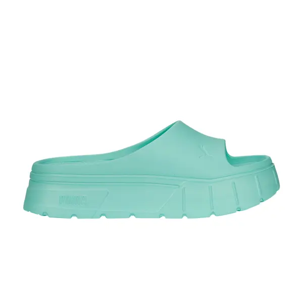 PUMA Mayze Stack Injex Slides - Green