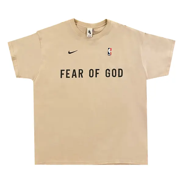 Nike X Fear Of God Warm Up T-shirt 'oatmeal - Cream