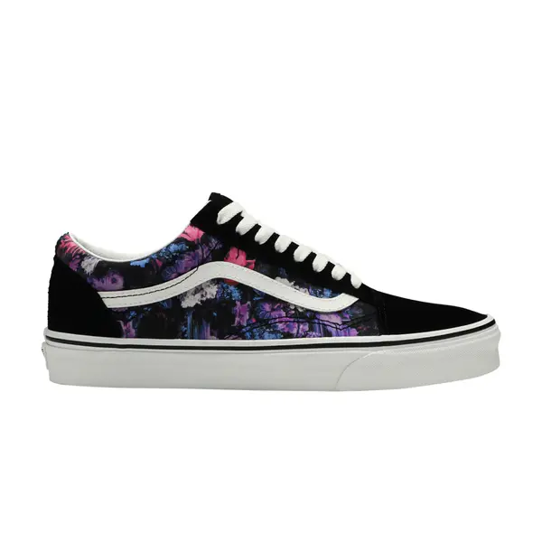 VANS Old Skool Warped Floral - Black