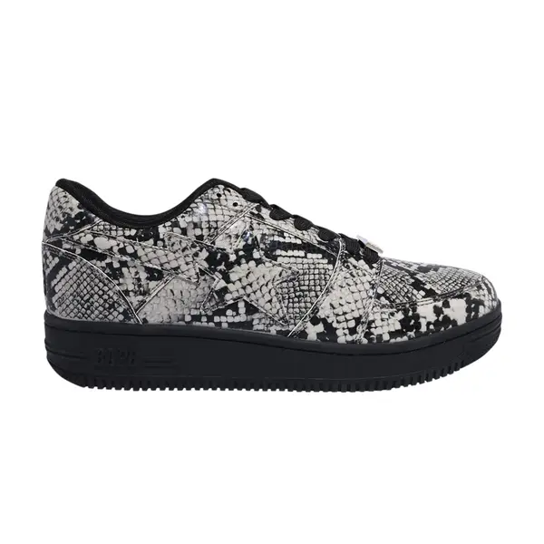 A BATHING APE Bapesta Low M2 'python - Brown