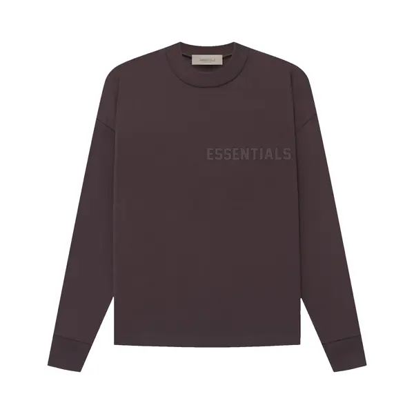 Fear Of God Long-sleeve Tee 'plum - Brown