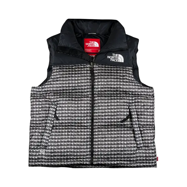 Supreme X The North Face Studded Nuptse Vest - Black