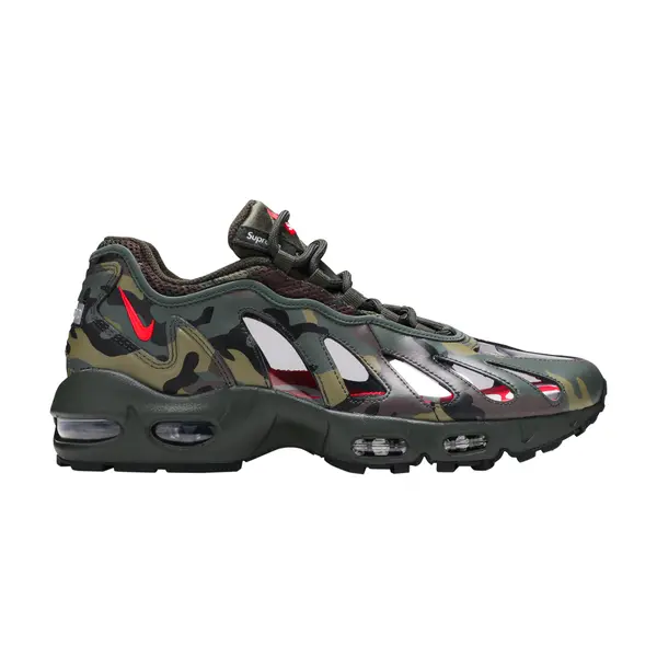 Nike Supreme X Air Max 96 ‘camo’ Sneakers - Green