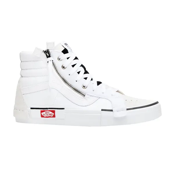 VANS Sk8-hi Reissue Cap Lx Checkerboard Sneakers - White