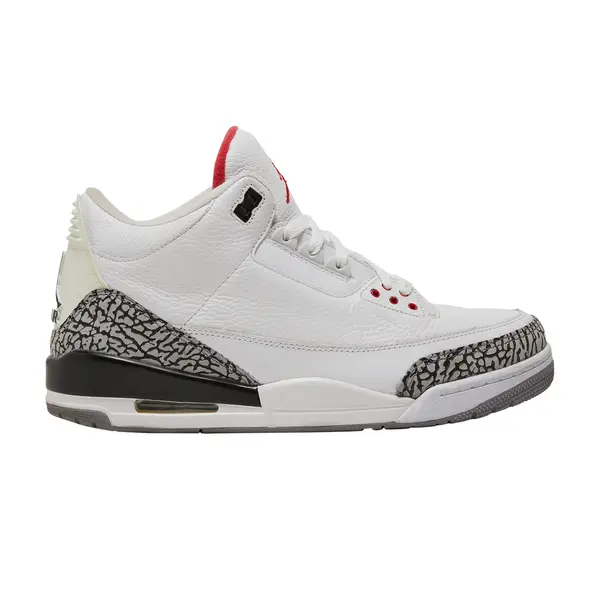JORDAN 3 Retro Cement - White